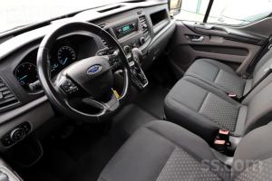 White Ford Transit 2019 in Tukums, with an engine capacity of 2.00 L and mileage of 234 thousand km for 11700 €, photo 8 on AUTOMOTO.COM.LV