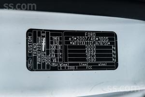 White Ford Transit 2019 in Riga, with an engine capacity of 2.00 L and mileage of 245 thousand km for 9900 €, photo 24 on AUTOMOTO.COM.LV