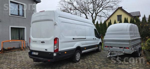 White Ford Transit 2019 in Riga, with an engine capacity of 2.00 L and mileage of 251 thousand km for 11875 €, photo 1 on AUTOMOTO.COM.LV