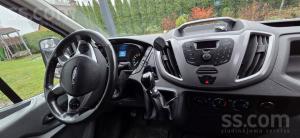 White Ford Transit 2019 in Riga, with an engine capacity of 2.00 L and mileage of 251 thousand km for 11875 €, photo 8 on AUTOMOTO.COM.LV