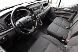 White Ford Transit 2019 in Tukums, with an engine capacity of 2.00 L and mileage of 235 thousand km for 10500 €, photo 8 on AUTOMOTO.COM.LV