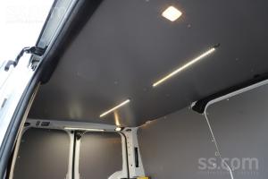 White Ford Transit 2019 in Tukums, with an engine capacity of 2.00 L and mileage of 235 thousand km for 10500 €, photo 13 on AUTOMOTO.COM.LV