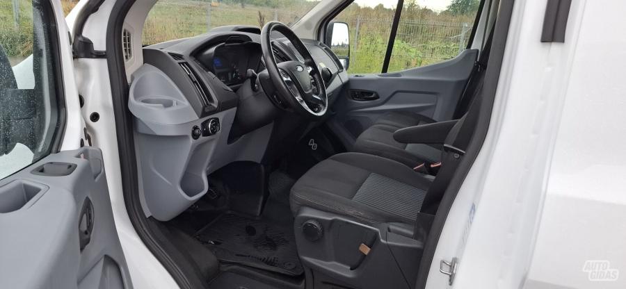White Ford Transit 2019 in Marijampole, with an engine capacity of 2.00 L and mileage of 235 thousand km for 13100 €, photo 12 on AUTOMOTO.COM.LV
