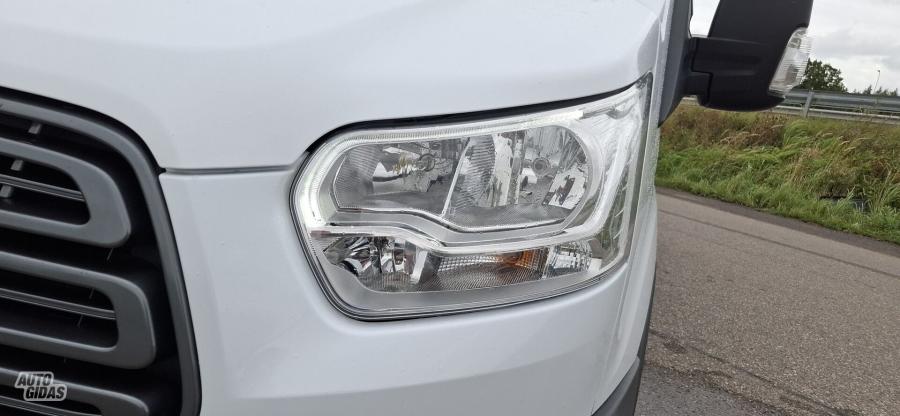 White Ford Transit 2019 in Marijampole, with an engine capacity of 2.00 L and mileage of 235 thousand km for 13100 €, photo 23 on AUTOMOTO.COM.LV