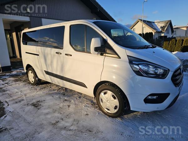 White Ford Transit 2020 in Riga, with an engine capacity of 2.00 L and mileage of 211 thousand km for 19350 €, photo 1 on AUTOMOTO.COM.LV