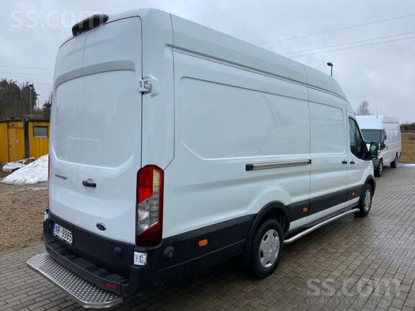 White Ford Transit 2020 in Kuldiga, with an engine capacity of 2.00 L and mileage of 113 thousand km for 21400 €, photo 3 on AUTOMOTO.COM.LV