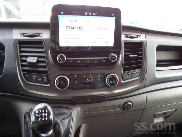 White Ford Transit 2020 in Valka, with an engine capacity of 2.00 L and mileage of 110 thousand km for 13500 €, photo 10 on AUTOMOTO.COM.LV