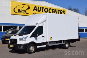 White Ford Transit 2021 in Riga, with an engine capacity of 2.00 L and mileage of 239 thousand km for 17900 €, photo  on AUTOMOTO.COM.LV
