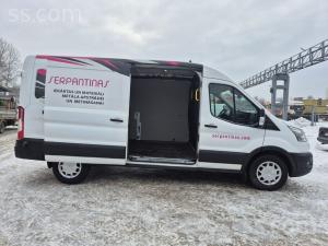 White Ford Transit 2021 in Riga, with an engine capacity of 2.00 L and mileage of 183 thousand km for 15000 €, photo 3 on AUTOMOTO.COM.LV