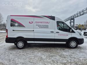 White Ford Transit 2021 in Riga, with an engine capacity of 2.00 L and mileage of 183 thousand km for 15000 €, photo 4 on AUTOMOTO.COM.LV