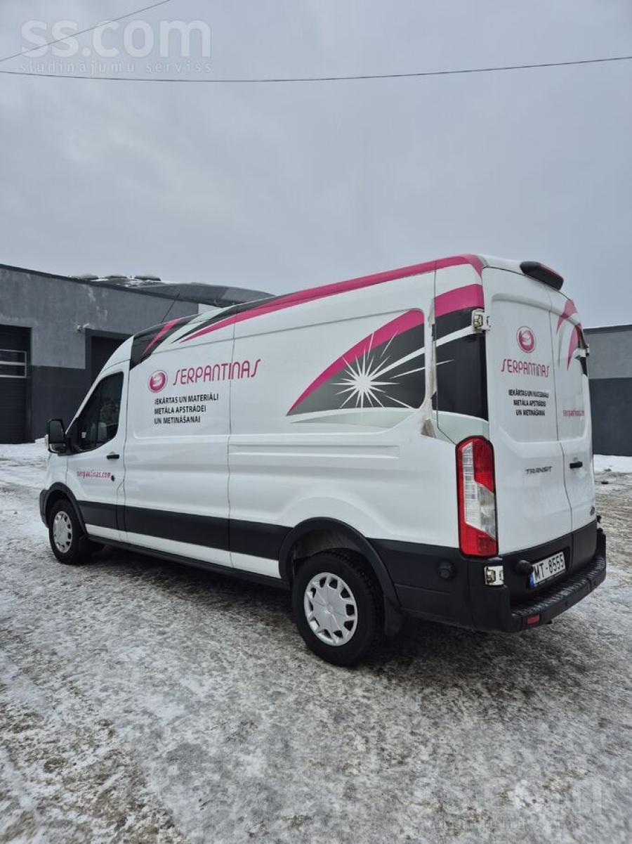 White Ford Transit 2021 in Riga, with an engine capacity of 2.00 L and mileage of 183 thousand km for 15000 €, photo 7 on AUTOMOTO.COM.LV