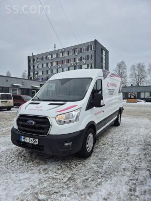White Ford Transit 2021 in Riga, with an engine capacity of 2.00 L and mileage of 183 thousand km for 15000 €, photo 8 on AUTOMOTO.COM.LV