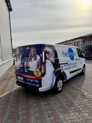 White Ford Transit 2021 in Daugavpils, with an engine capacity of 2.00 L and mileage of 65 thousand km for 17000 €, photo 6 on AUTOMOTO.COM.LV