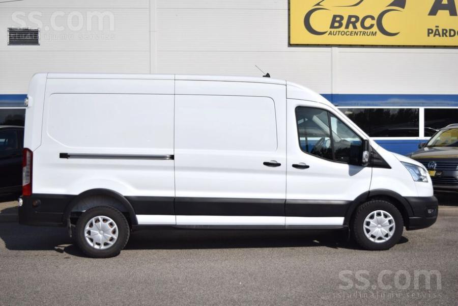 White Ford Transit 2021 in Riga, with an engine capacity of 2.00 L and mileage of 151 thousand km for 13000 €, photo 3 on AUTOMOTO.COM.LV