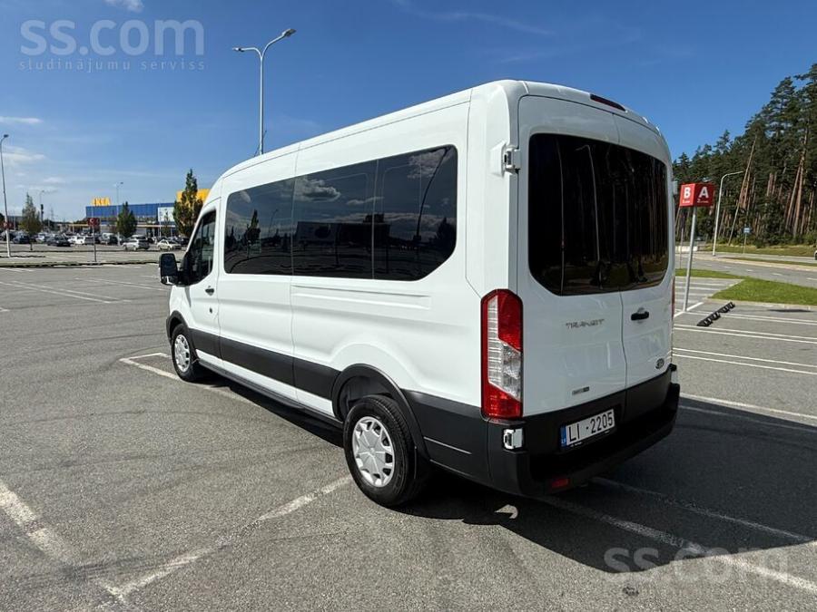 White Ford Transit 2021 in Riga, with an engine capacity of 2.00 L and mileage of 163 thousand km for 23000 €, photo 6 on AUTOMOTO.COM.LV