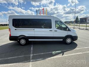 White Ford Transit 2021 in Riga, with an engine capacity of 2.00 L and mileage of 163 thousand km for 23000 €, photo 9 on AUTOMOTO.COM.LV