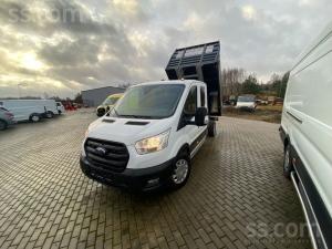 White Ford Transit 2022 in Kuldiga, with an engine capacity of 2.00 L and mileage of 7 thousand km for 28900 €, photo 2 on AUTOMOTO.COM.LV