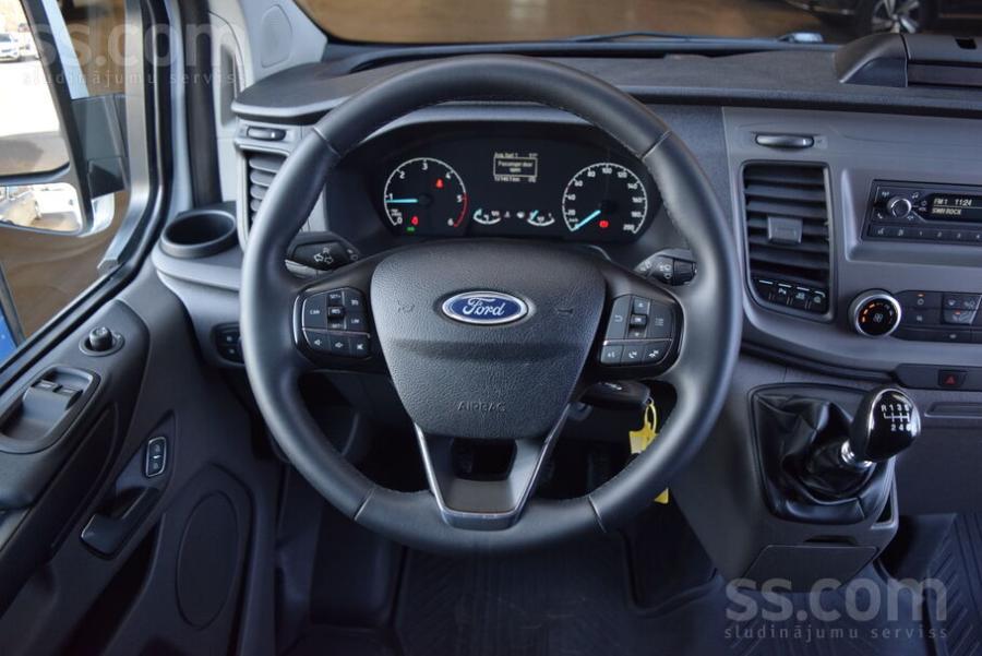 White Ford Transit 2022 in Riga, with an engine capacity of 2.00 L and mileage of 131 thousand km for 18000 €, photo 6 on AUTOMOTO.COM.LV