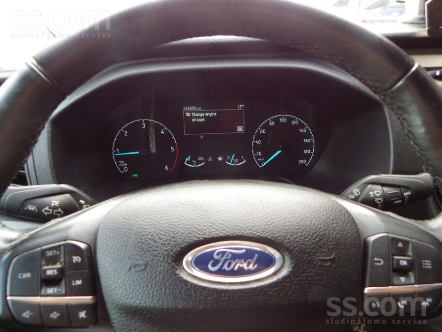 White Ford Transit 2022 in Valka, with an engine capacity of 2.00 L and mileage of 242 thousand km for 13900 €, photo 9 on AUTOMOTO.COM.LV