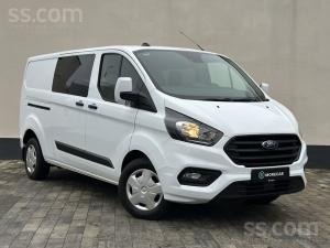 White Ford Transit 2023 in Riga, with an engine capacity of 2.00 L and mileage of 98 thousand km for 26550 €, photo 3 on AUTOMOTO.COM.LV