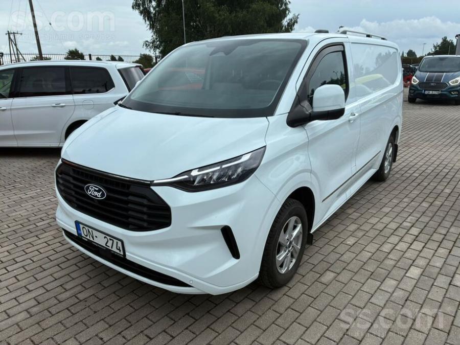 White Ford Transit 2024 in Kuldiga, with an engine capacity of 2.00 L and mileage of 36 thousand km for 26500 €, photo 1 on AUTOMOTO.COM.LV