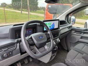 White Ford Transit 2024 in Kuldiga, with an engine capacity of 2.00 L and mileage of 36 thousand km for 26500 €, photo 8 on AUTOMOTO.COM.LV