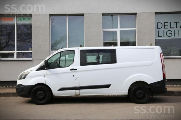 White Ford Transit 2013 in Riga, with an engine capacity of 2.20 L and mileage of 243 thousand km for 6495 €, photo 2 on AUTOMOTO.COM.LV