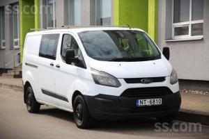White Ford Transit 2013 in Riga, with an engine capacity of 2.20 L and mileage of 243 thousand km for 6495 €, photo 5 on AUTOMOTO.COM.LV