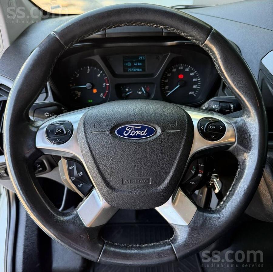 White Ford Transit 2014 in Tallinn, with an engine capacity of 2.20 L and mileage of 272 thousand km for 7200 €, photo 23 on AUTOMOTO.COM.LV