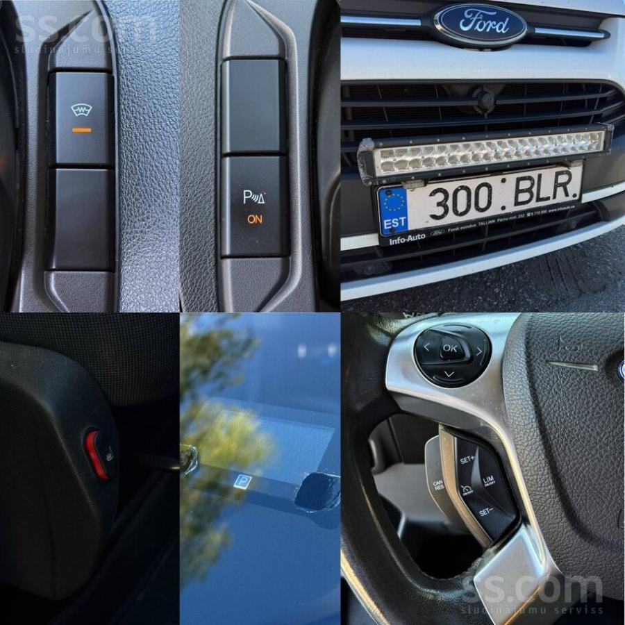 White Ford Transit 2014 in Tallinn, with an engine capacity of 2.20 L and mileage of 272 thousand km for 7200 €, photo 27 on AUTOMOTO.COM.LV