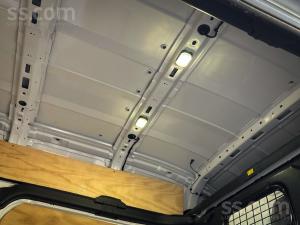 White Ford Transit 2016 in Tukums, with an engine capacity of 2.20 L and mileage of 235 thousand km for 8450 €, photo 11 on AUTOMOTO.COM.LV