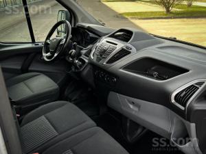 White Ford Transit 2016 in Tukums, with an engine capacity of 2.20 L and mileage of 235 thousand km for 8450 €, photo 13 on AUTOMOTO.COM.LV