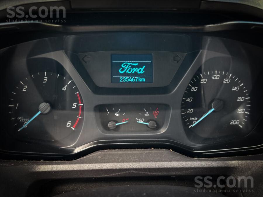 White Ford Transit 2016 in Tukums, with an engine capacity of 2.20 L and mileage of 235 thousand km for 8450 €, photo 23 on AUTOMOTO.COM.LV