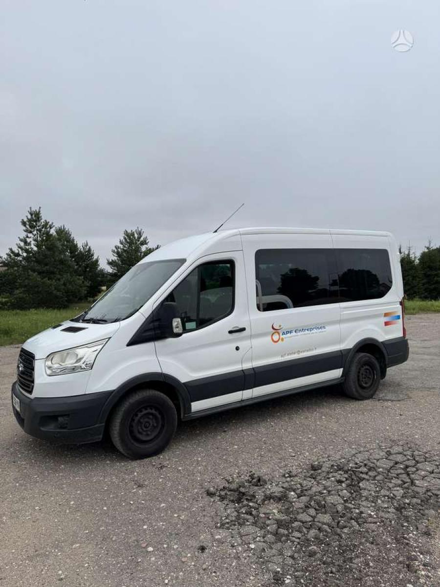 White Ford Transit 2016 in Taurage, with an engine capacity of 2.20 L and mileage of 237 thousand km for 8500 €, photo 3 on AUTOMOTO.COM.LV