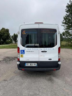 White Ford Transit 2016 in Taurage, with an engine capacity of 2.20 L and mileage of 237 thousand km for 8500 €, photo 7 on AUTOMOTO.COM.LV