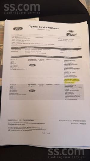 White Ford Transit 2021 in Valmiera, with an engine capacity of 2.00 L and mileage of 229 thousand km for 14300 €, photo 14 on AUTOMOTO.COM.LV
