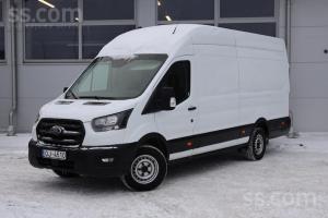 White Ford Transit 2023 in Riga, with an engine capacity of 2.00 L and mileage of 0 thousand km for 20500 €, photo  on AUTOMOTO.COM.LV