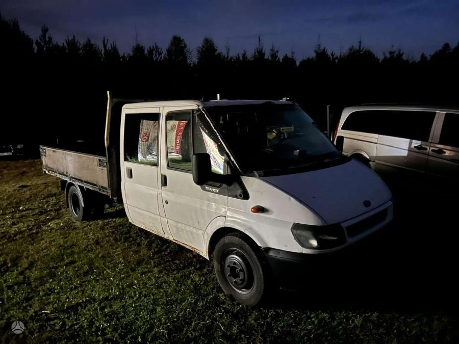 Balts Ford Transit 2001 Viļņa, ar dzinēja tilpumu 2.40 L un nobraukumu 29 tūkst. km par 850 €, foto 1 vietnē AUTOMOTO.COM.LV