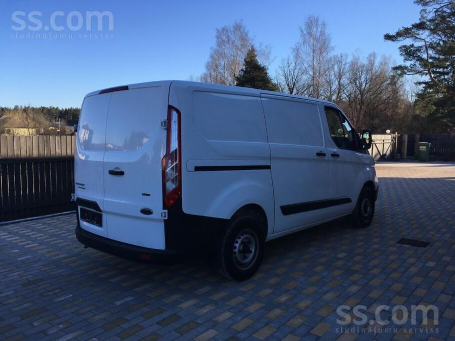 White Ford Transit 2018 in Riga, with an engine capacity of 2.00 L and mileage of 0 thousand km for 12700 €, photo 4 on AUTOMOTO.COM.LV