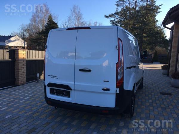 White Ford Transit 2018 in Riga, with an engine capacity of 2.00 L and mileage of 0 thousand km for 12700 €, photo 4 on AUTOMOTO.COM.LV