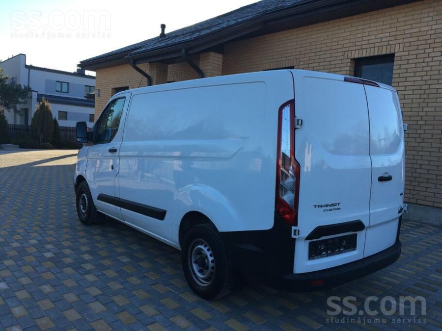 White Ford Transit 2018 in Riga, with an engine capacity of 2.00 L and mileage of 0 thousand km for 12700 €, photo 8 on AUTOMOTO.COM.LV