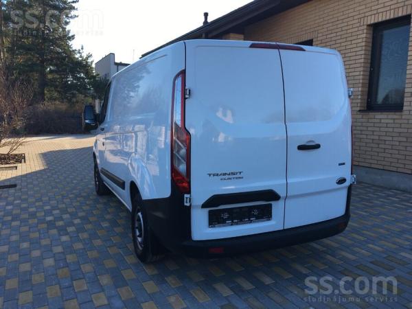 White Ford Transit 2018 in Riga, with an engine capacity of 2.00 L and mileage of 0 thousand km for 12700 €, photo 8 on AUTOMOTO.COM.LV