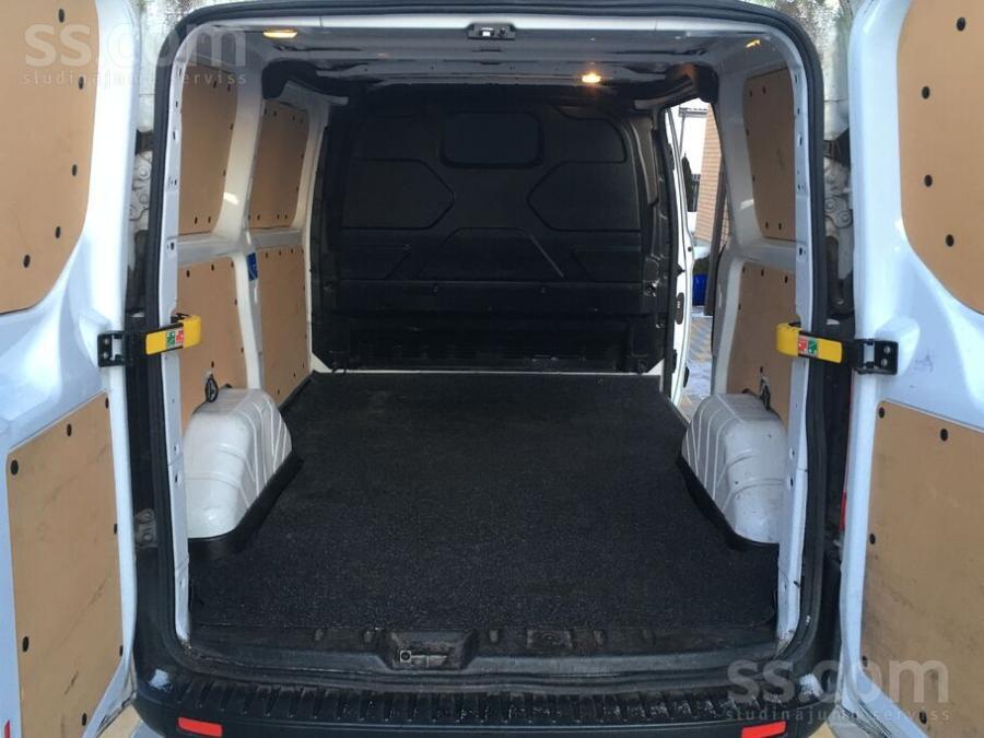 White Ford Transit 2018 in Riga, with an engine capacity of 2.00 L and mileage of 0 thousand km for 12700 €, photo 11 on AUTOMOTO.COM.LV