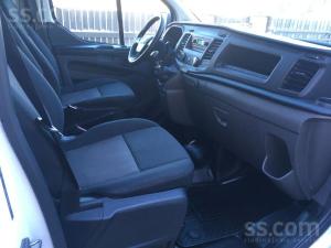 White Ford Transit 2018 in Riga, with an engine capacity of 2.00 L and mileage of 0 thousand km for 12700 €, photo 13 on AUTOMOTO.COM.LV