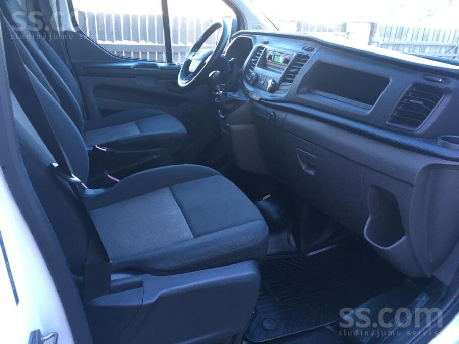 White Ford Transit 2018 in Riga, with an engine capacity of 2.00 L and mileage of 0 thousand km for 12700 €, photo 13 on AUTOMOTO.COM.LV