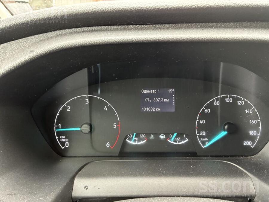 White Ford Transit 2018 in Riga, with an engine capacity of 2.00 L and mileage of 0 thousand km for 12700 €, photo 22 on AUTOMOTO.COM.LV
