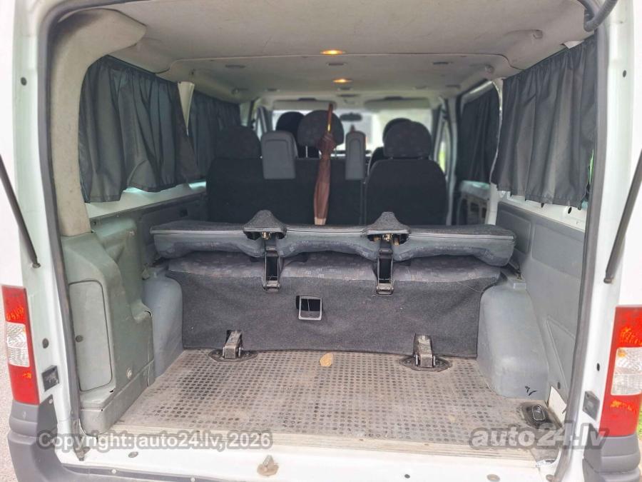 White Ford Transit 2007 in Parnu, with an engine capacity of 2.20 L and mileage of 297 thousand km for 5999 €, photo 11 on AUTOMOTO.COM.LV