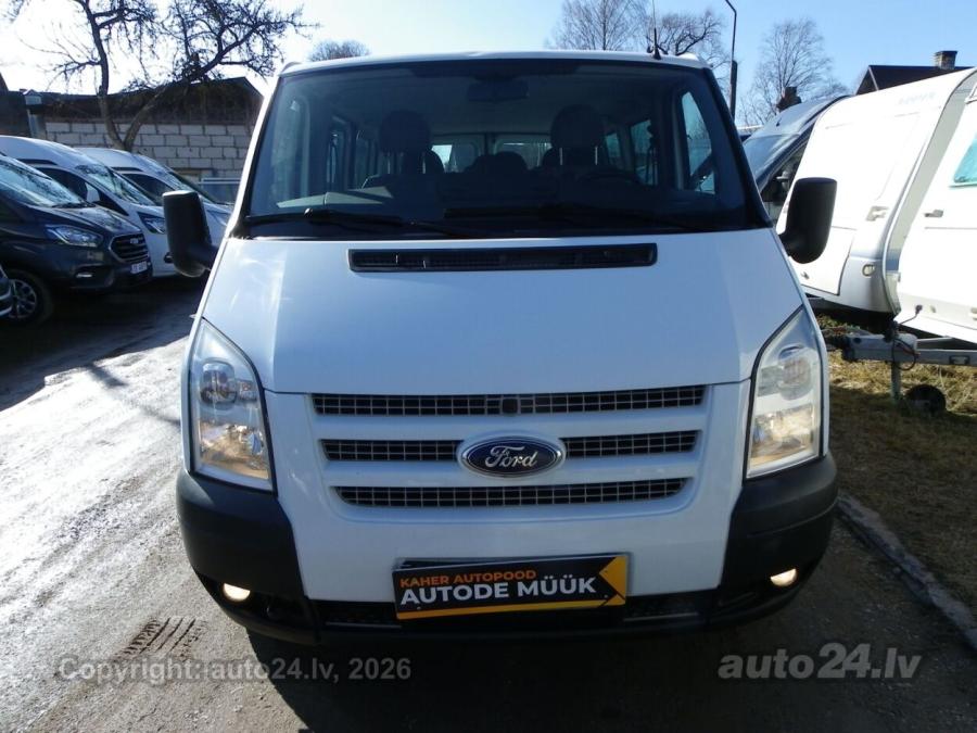 White Ford Transit 2012 in Valga, with an engine capacity of 2.20 L and mileage of 235 thousand km for 7700 €, photo 3 on AUTOMOTO.COM.LV