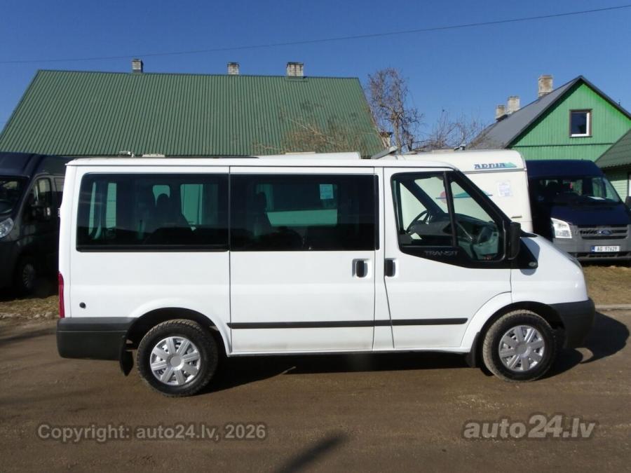White Ford Transit 2012 in Valga, with an engine capacity of 2.20 L and mileage of 235 thousand km for 7700 €, photo 5 on AUTOMOTO.COM.LV