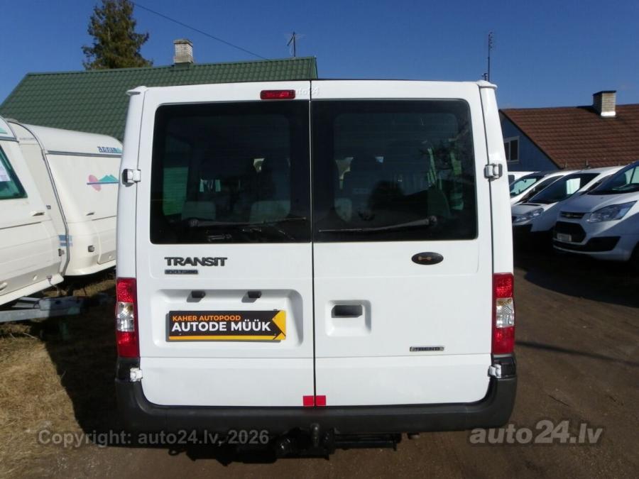 White Ford Transit 2012 in Valga, with an engine capacity of 2.20 L and mileage of 235 thousand km for 7700 €, photo 7 on AUTOMOTO.COM.LV